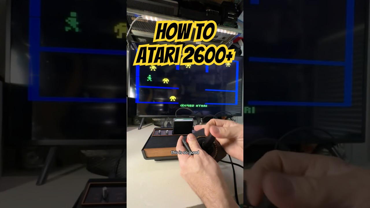 Atari 2600+ Unboxing With Games Review