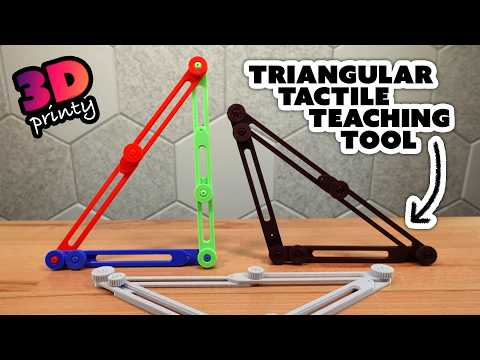 Tactile Triangle Teaching Tool by 3d-printy - Thingiverse