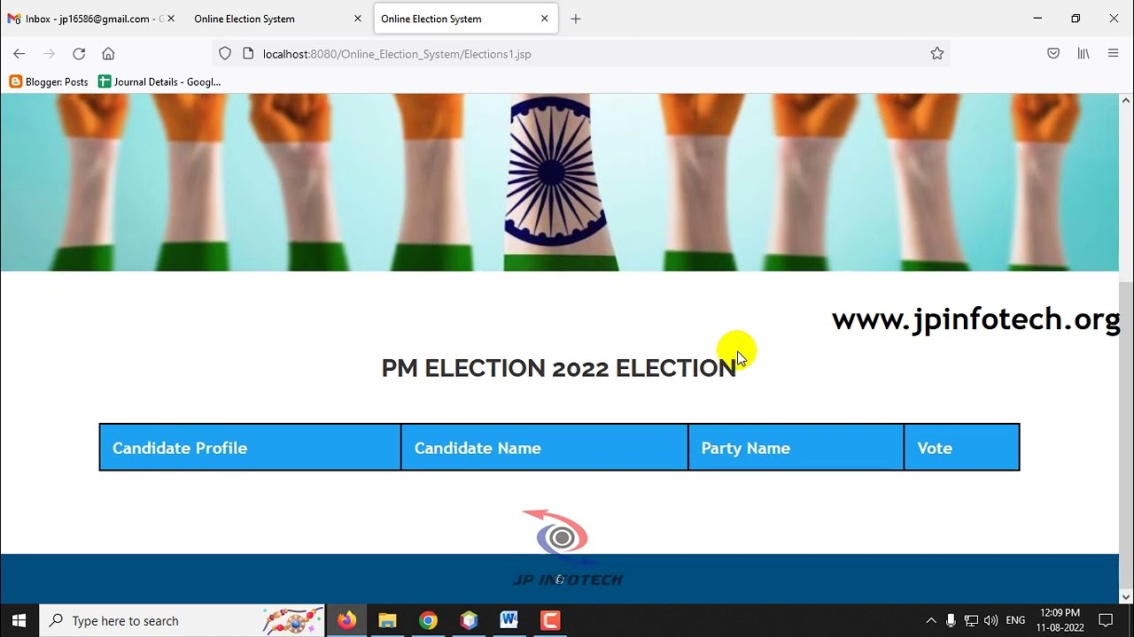 Online Voting System | Online Election System | Final Year Project 2026