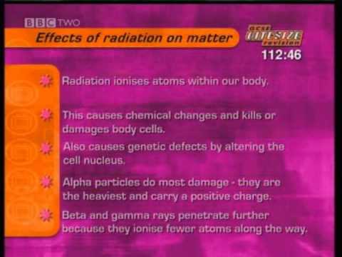 GCSE BBC Science Bitesize - Radioactivity