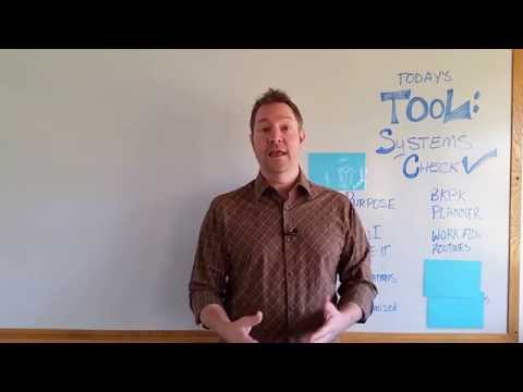 SSST Tool #5/5 "The Systems Check"
