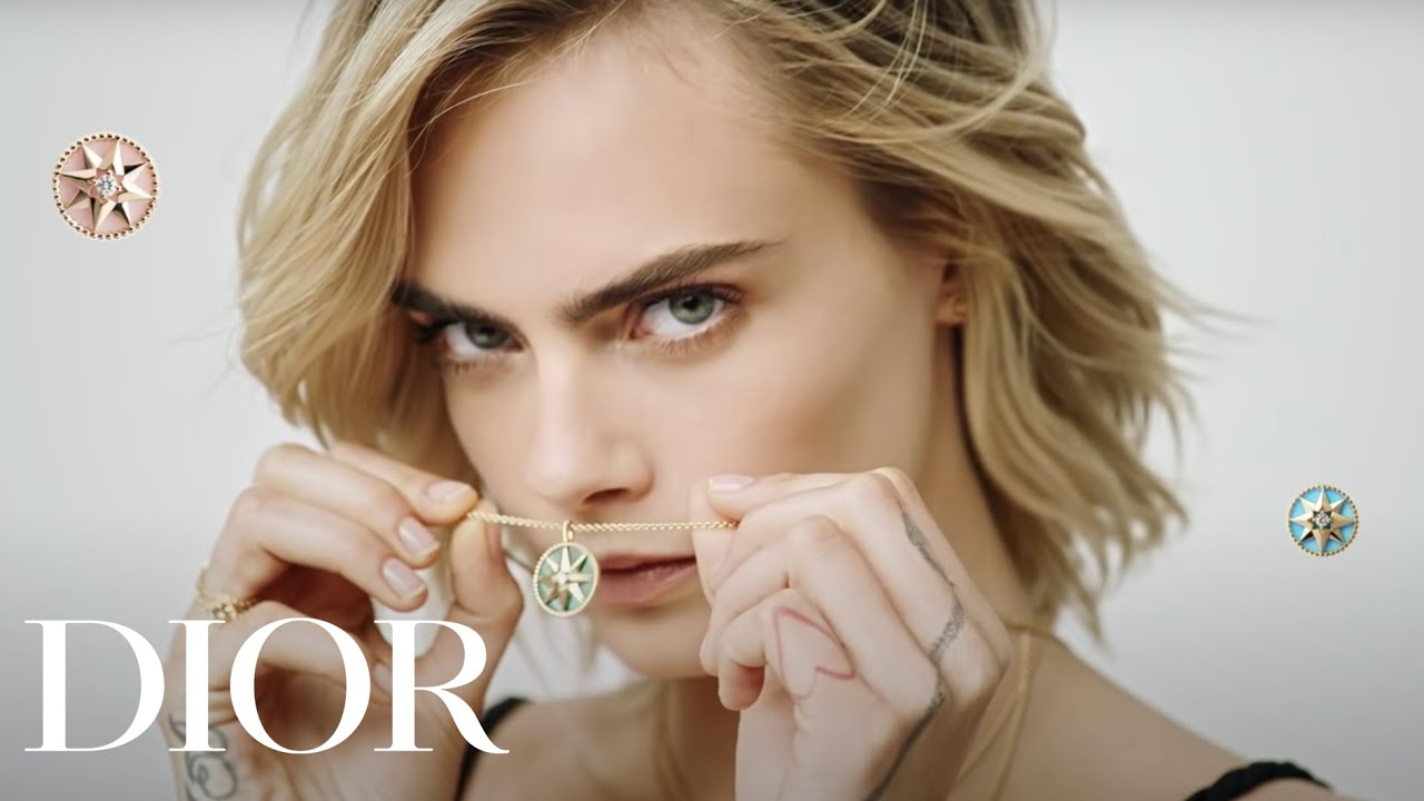 Cara Delevingne for Dior Joaillerie - Rose des Vents Collection