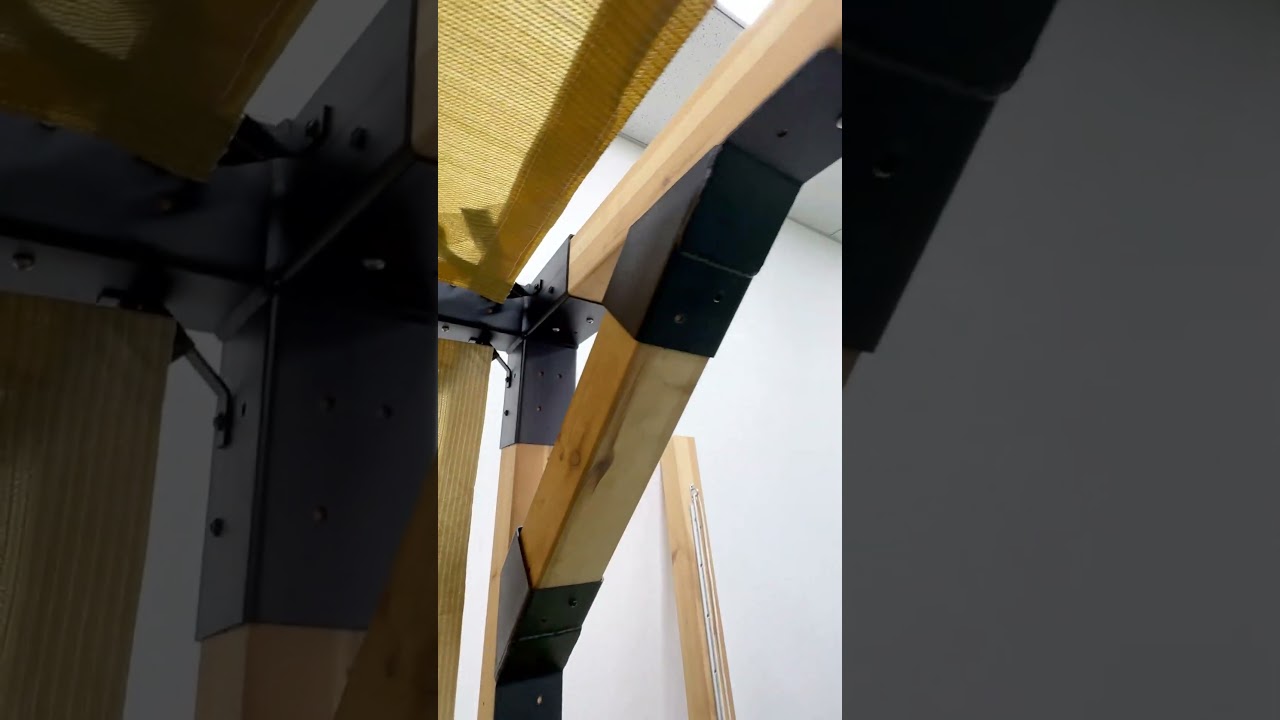4''×4'' Timber Pergola Brackets Size