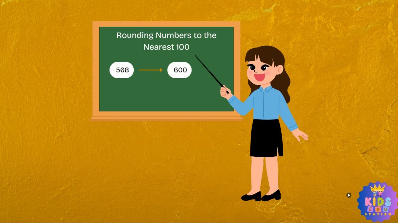 Rounding Numbers to the Nearest 100 | Math Quiz | For 1st Graders and 2nd Graders | Kids Math