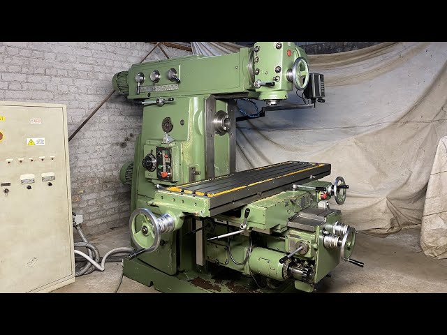 Milling Machines - Huron RU881 CNC Bed type Milling Machine Importer ...
