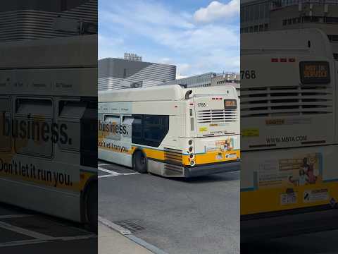 MBTA Bus Breaks Down