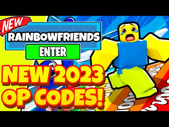 Roblox Rainbow Friends Race codes for January 2023: Free wins