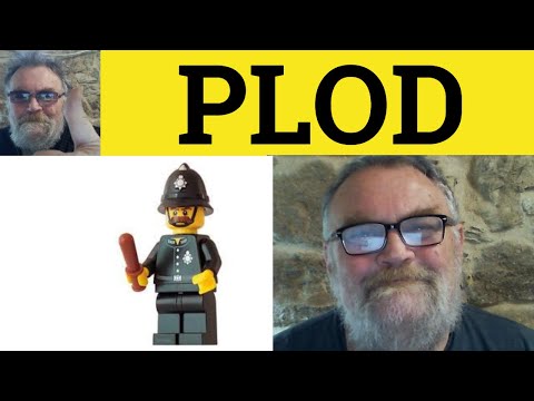 🔵 Plod Meaning Plod Examples - Plod Definition - GRE Vocabulary - Plod