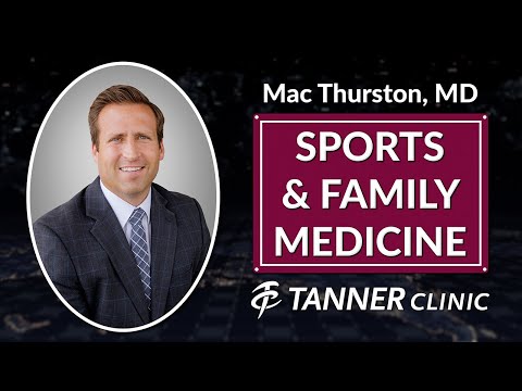 Mac Thurston, MD, Sports and Family Medicine Physician at Tanner Clinic in East Layton
