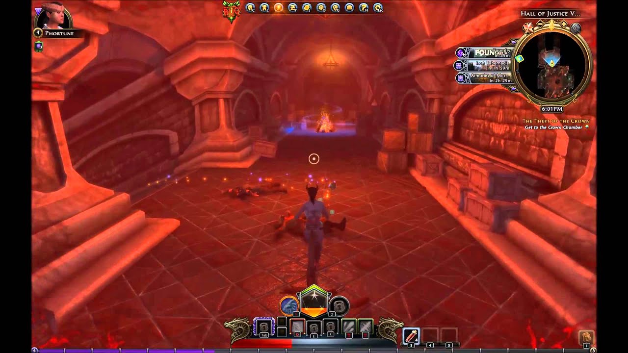 More Neverwinter Beta gameplay Tiefling Control Wizard