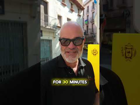 Ray Ban Meta AI Sunglasses in Spain and translating Catalan into English
