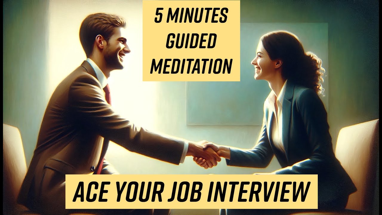 Guided Meditation for Job Interview Success 5 Minutes | Confidence & Clarity | Meditation Escapes