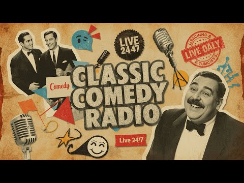Old Time Radio COMEDY | Abbott & Costello, Great Gildersleeve | Relaxing ASMR and Sleep