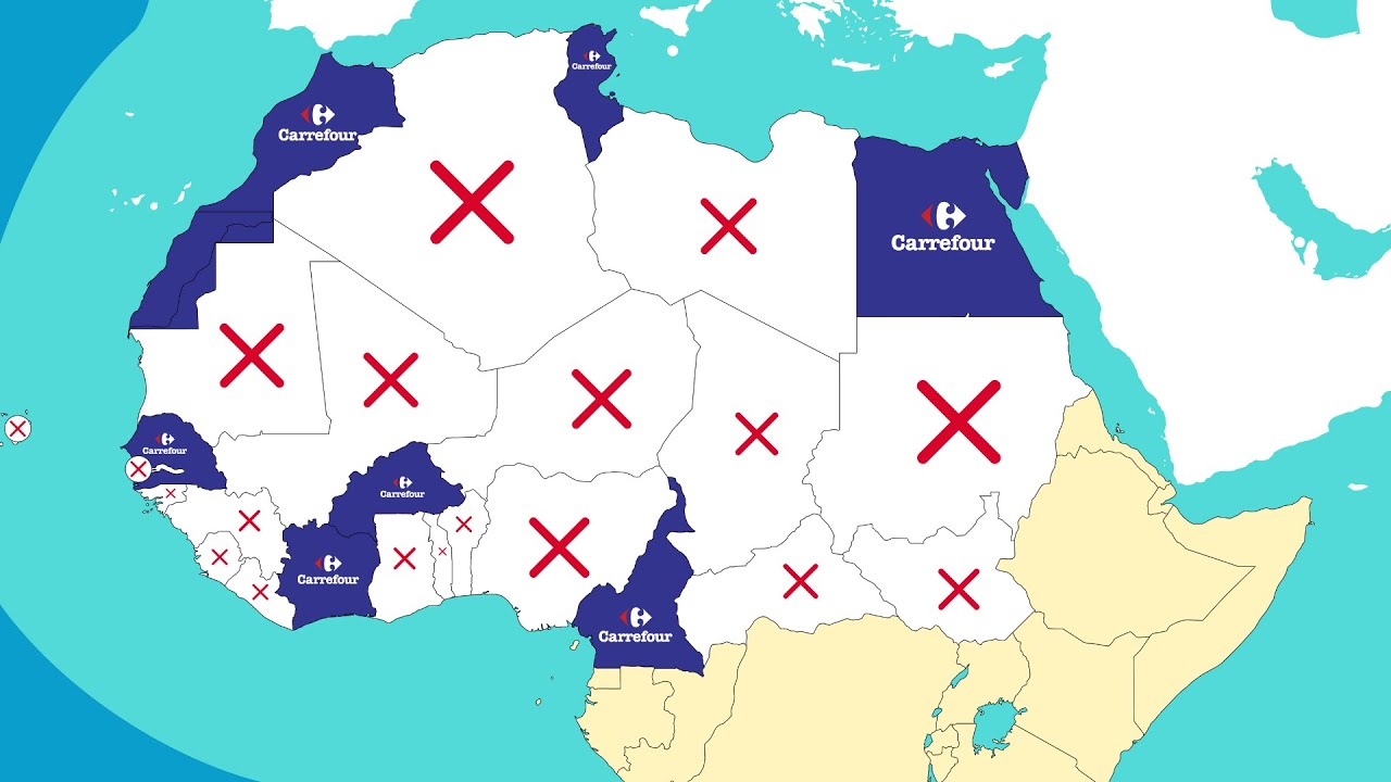 All Countries With CARREFOUR in 2025!