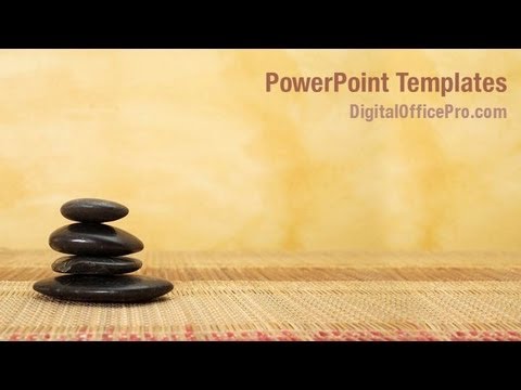 Massage Therapy PowerPoint Template Backgrounds - DigitalOfficePro #02340W