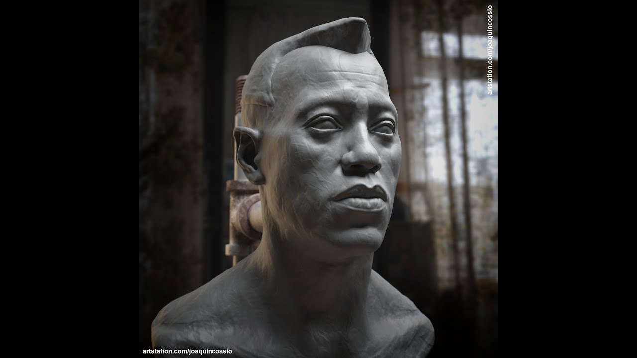 Likeness sketch in zbrush