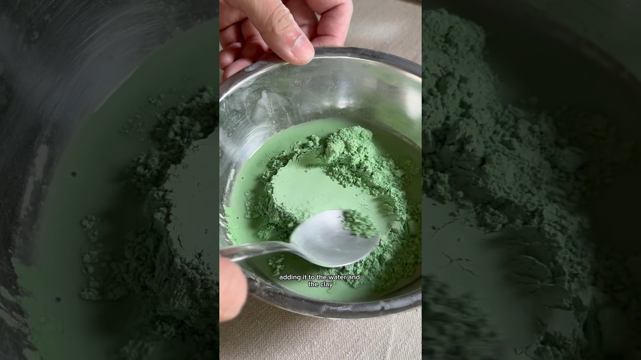 How I mix my colored clay #nerikomi #pottery