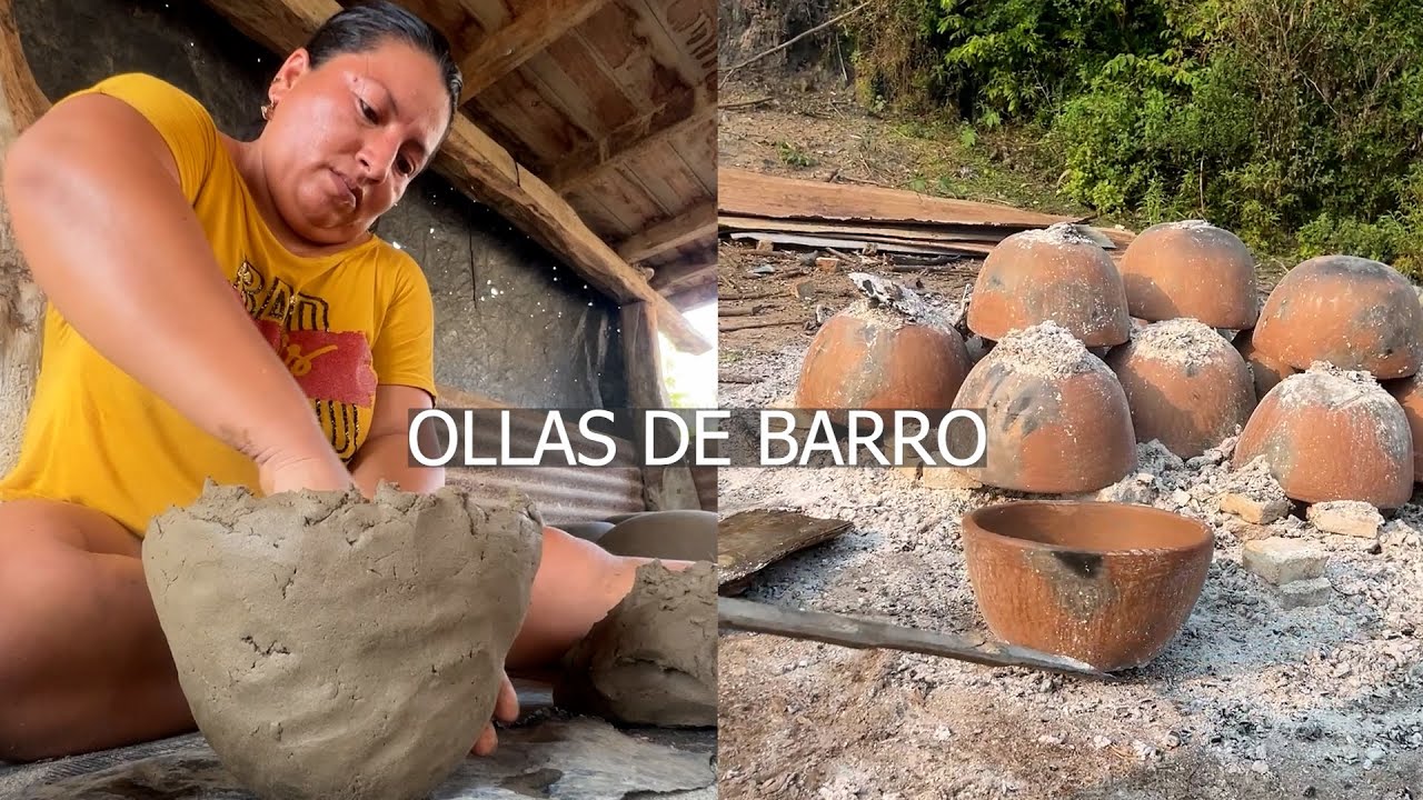 Ancient artisanal production of clay pots