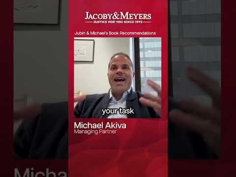 Jubin and Michael's : Personal Injury Law Firm Partners Recommend their Must-read Books