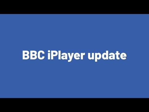 BBC iPlayer update on Smart TV's