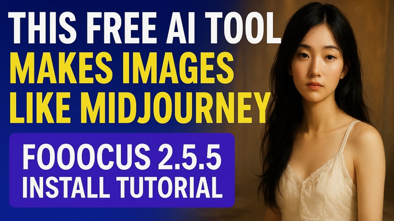 This Free AI Tool Makes Images Like Midjourney | Fooocus 2.5.5 Install Tutorial