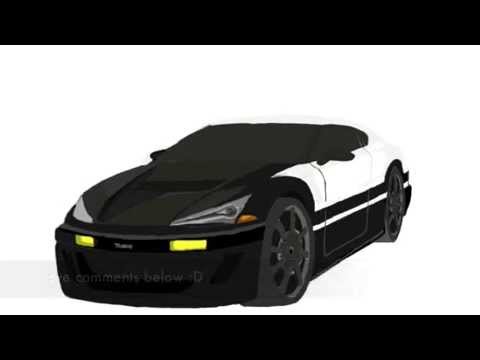 Toyota FT-86/ Trueno Concept Drawing