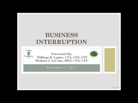 Business Interruption: How to Navigate Covered Cause of Loss in the Wake of a Disaster