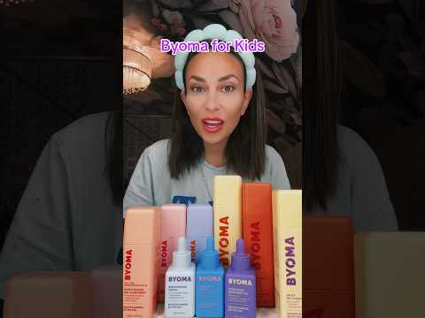 Byoma Skincare for Kids? #byoma #skincareforkids #shorts