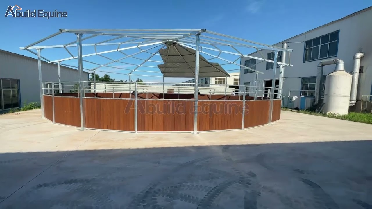 The Advantages of Using Round Pen Covers for Equestrian Facilities