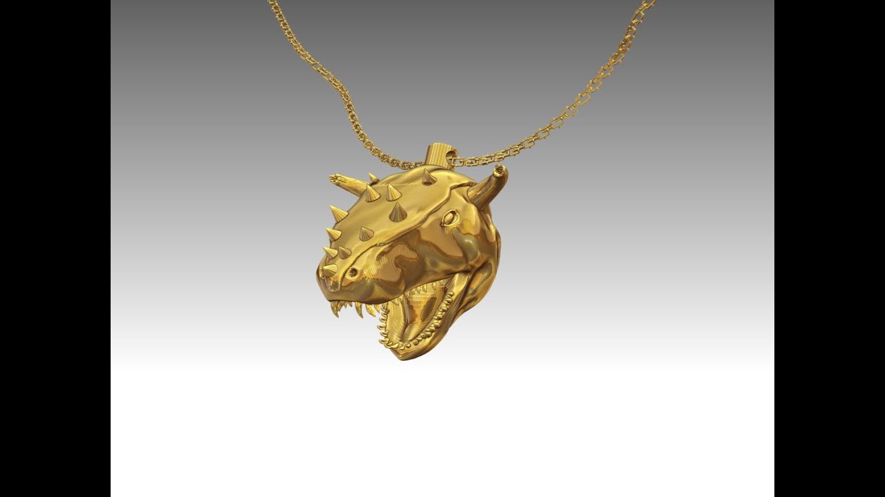 T Rex Head Creation