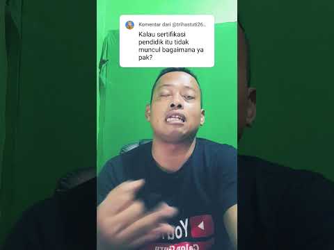 Menu Sertifikasi Pendidik Tidak Muncul di PMM