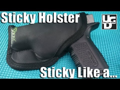 Sticky Holster Review, It's a Super Sticky Holster