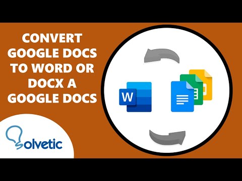 How to Convert Google Docs to DOCX or Convert DOCX to Google Docs