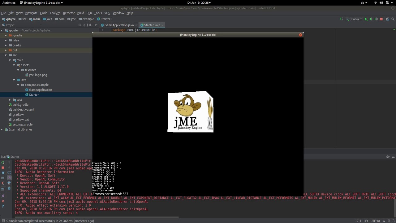 IDEA JMonkeyEngine plugin install