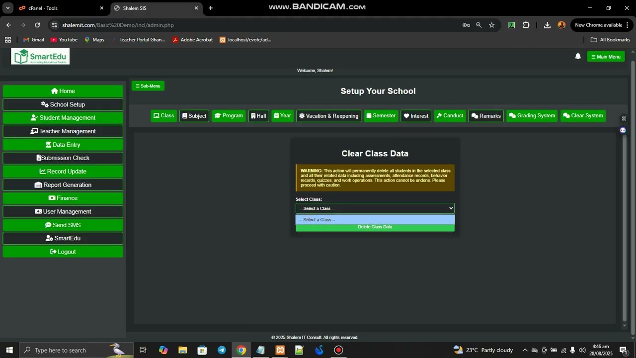 SmartEdu - School Setup - Tutorial
