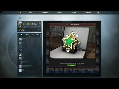 Steam Community :: Video :: Getting green (tier2) 2023 Service Medal in CS:GO (Scaleform UI)