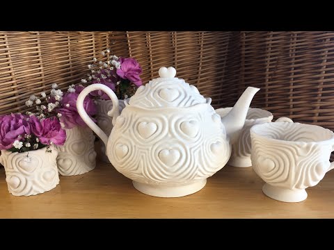 Heartbeat Tea Set by DaveMakesStuff - Thingiverse