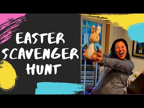 EASTER SCAVENGER HUNT for KIDS and ADULTS!