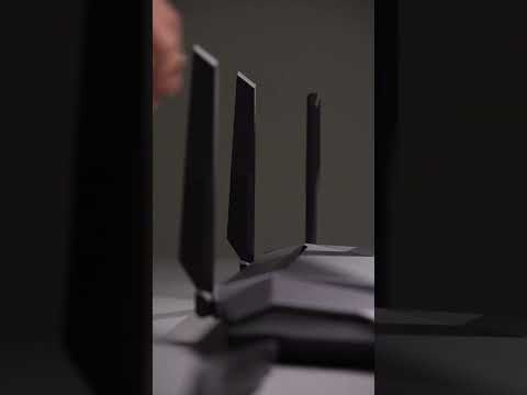 RadiX AX6600 WiFi 6 Tri-Band Gaming Router Showcase #Shorts #gaming#router|
