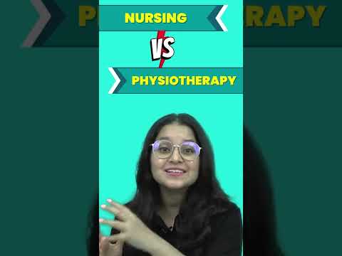 Nursing vs Physiotherapy | कौनसा course है आपके लिए सबसे बेहतर ! #Shorts |Exam Adda