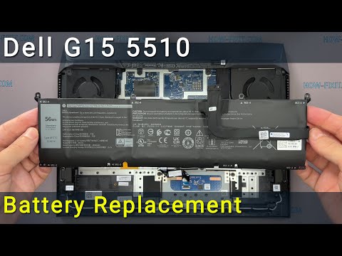 Dell G15 5510 Battery Replacement | Fix Battery Drain Problem