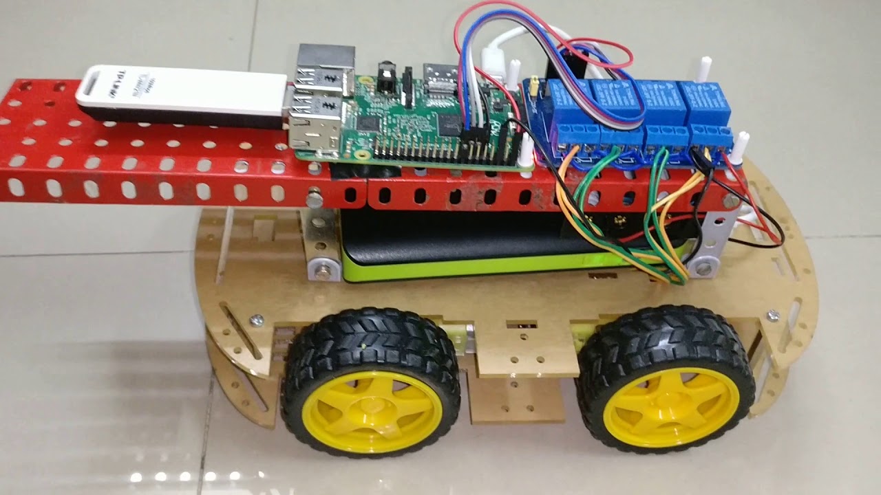 Build a Low cost Raspberry PI Robot with Python