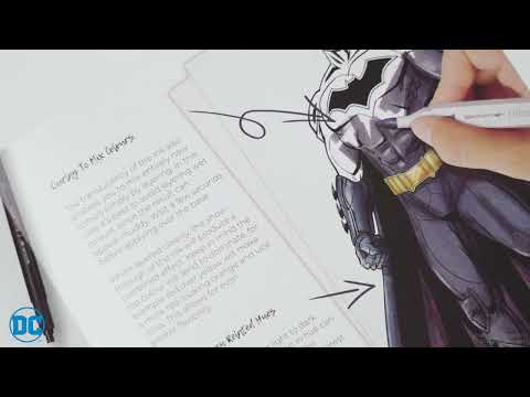 Color Like a Pro with Spectrum Noir DC Heroes and Villains Pro Fan Art Markers Kits
