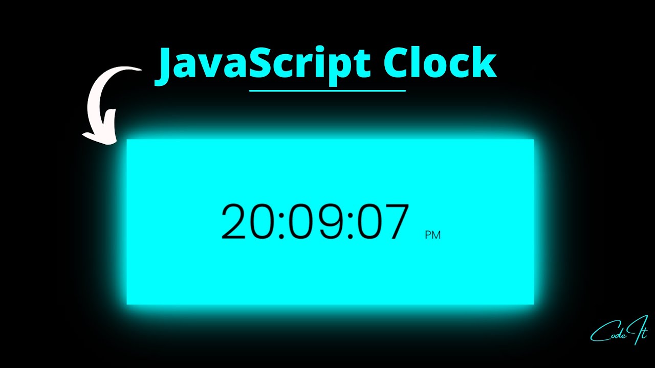 Create a digital clock using HTML CSS JavaScript