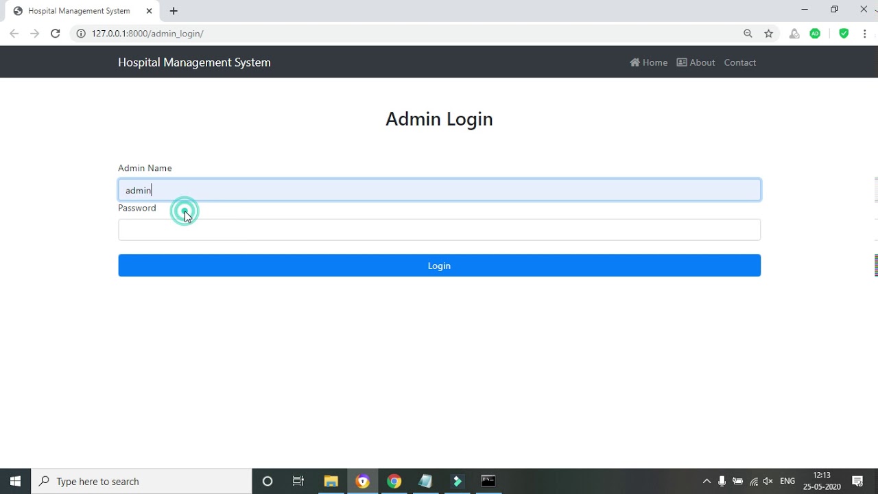 Django Project | Hospital Management System | Python Project