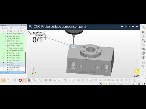 CNC programming with polyworks