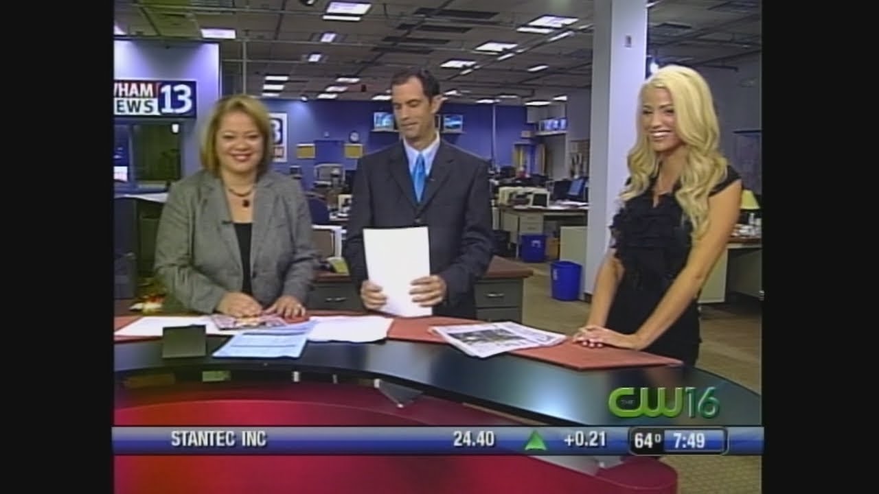 Playboy Model Olivia Paige on 13WHAM News This Morning