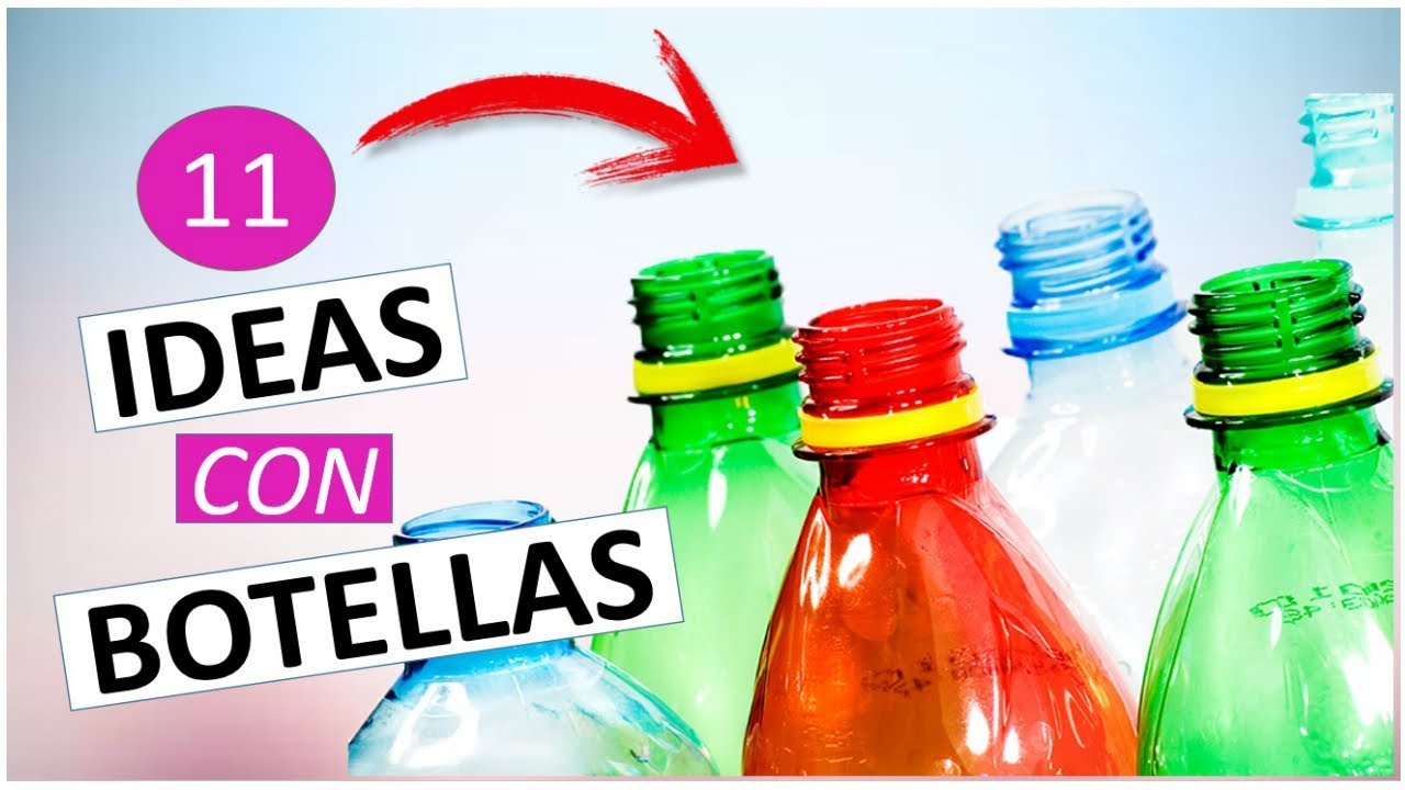 Top 11 manualidades fáciles y rápidas que puedes hacer con botellas ...