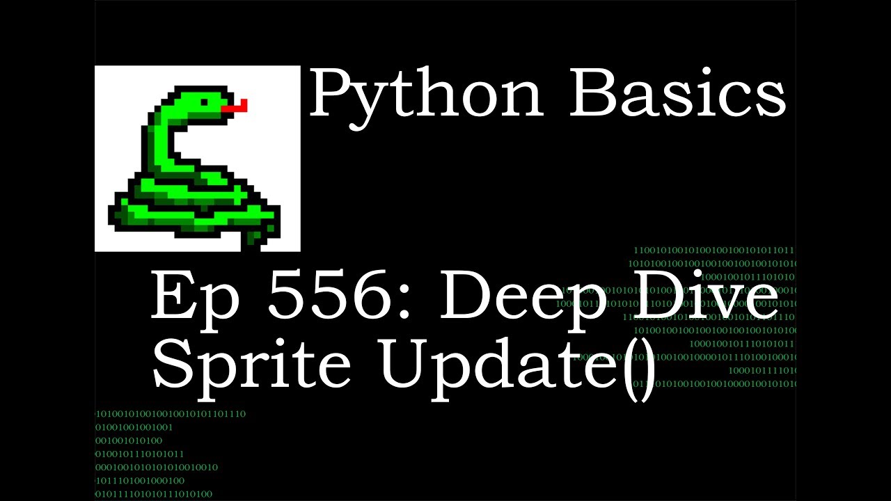 Python Basics Tutorial Deep Dive Pygame Sprite Update Method