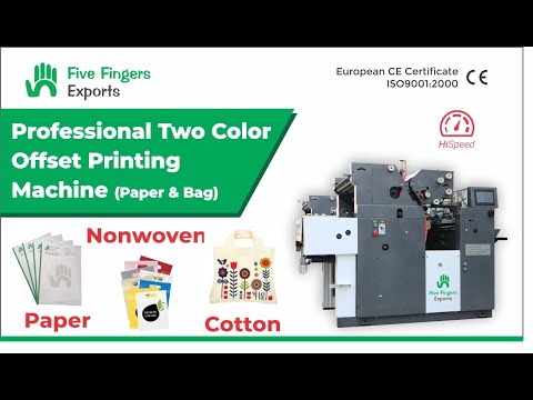 Two Color Offset Press at Best Price in India